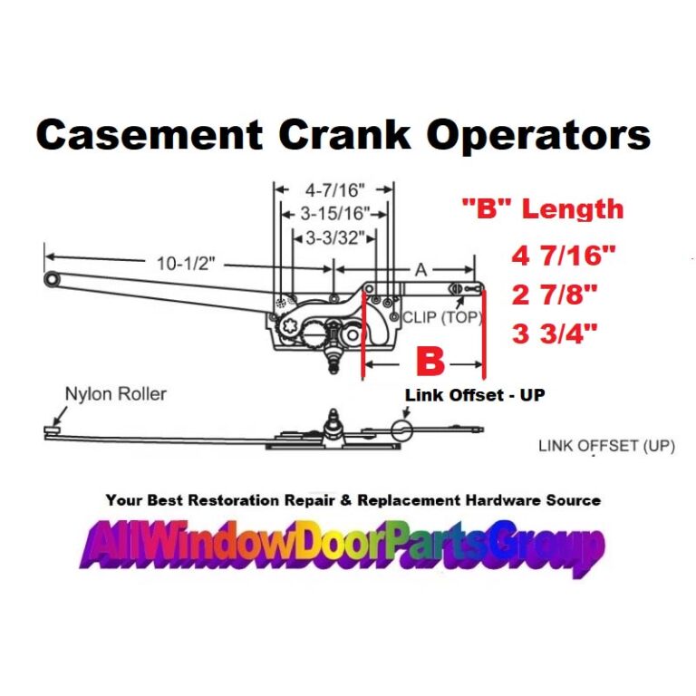 Casement Window Crank Operator | Old Style Part – Truthentrygard